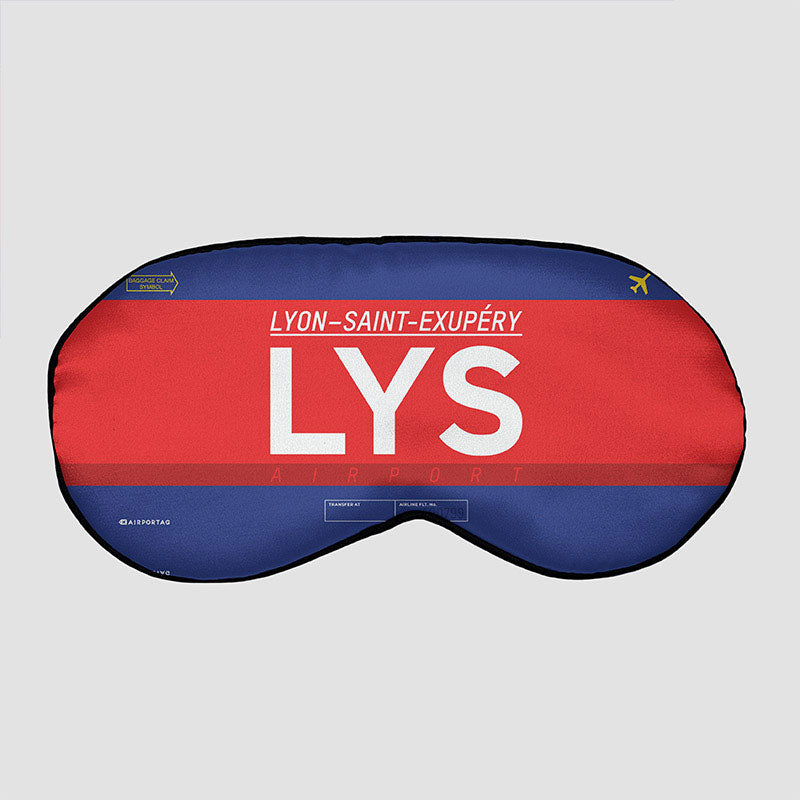 LYS - Lyon–Saint-Exupéry Airport - Rhône-Alpes, France - Eye Mask