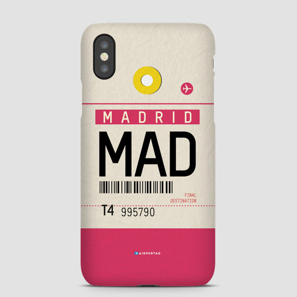 Poster - Wall Art Print - MAD - Madrid Barajas Airport - IATA code MAD