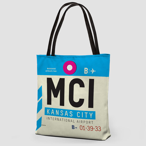 Tote Bag - MCI - Kansas City Airport - Missouri, US