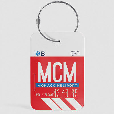 Passport Cover - Monaco Heliport - Monaco - IATA code MCM