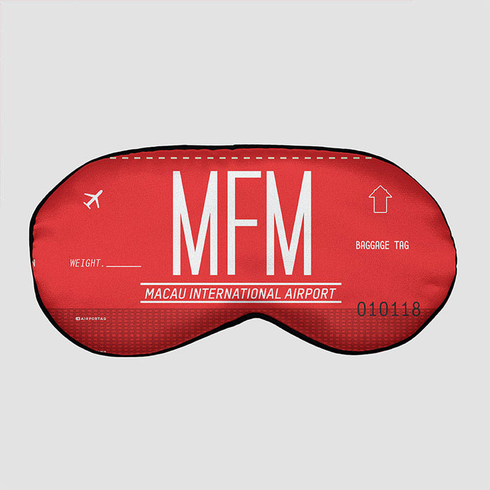 MFM - Macau Airport - Taipa, Macau, China - Eye Mask