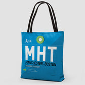 Tote Bag - MHT - Manchester–Boston Regional Airport - New Hampshire, US ...
