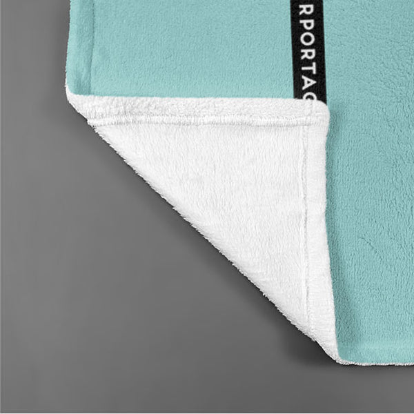 Throw Blanket - MIA airport code pattern.