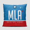 Throw Blanket - MLA airport code pattern