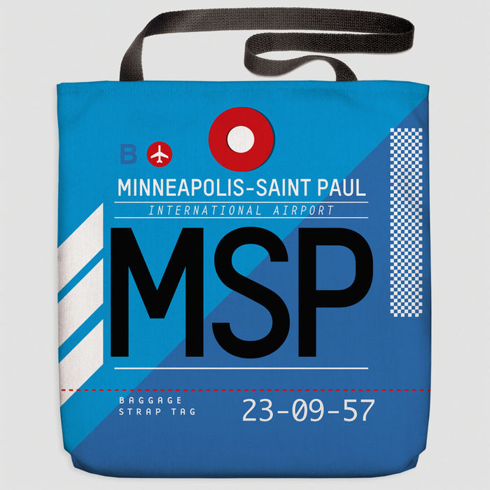 Tote Bag - MSP - Minneapolis - St. Paul International Airport - IATA ...