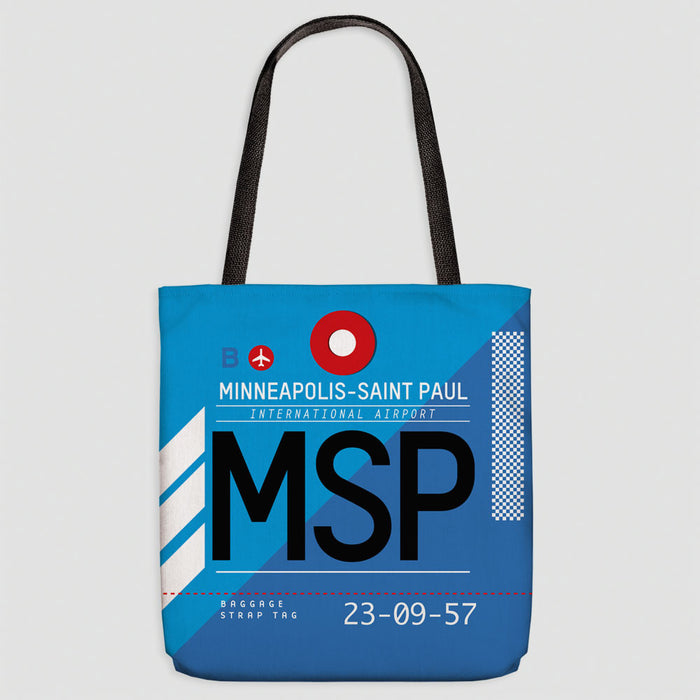 Tote Bag - MSP - Minneapolis - St. Paul International Airport - IATA ...