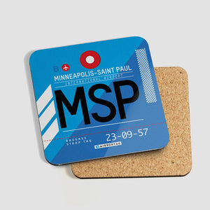 MSP - Minneapolis–Saint Paul Airport - Minnesota, United States - Coasters
