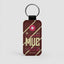 MUC - Munich Airport - Leather Keychain