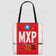 Tote Bag - MXP - Milano Malpensa Airport IATA code MXP.