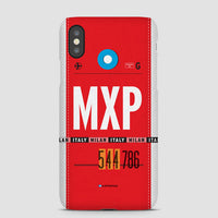 Tote Bag - MXP - Milano Malpensa Airport IATA code MXP.