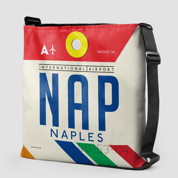 Tote Bag - NAP - Naples Intl Airport - Campania, Italy - IATA code NAP