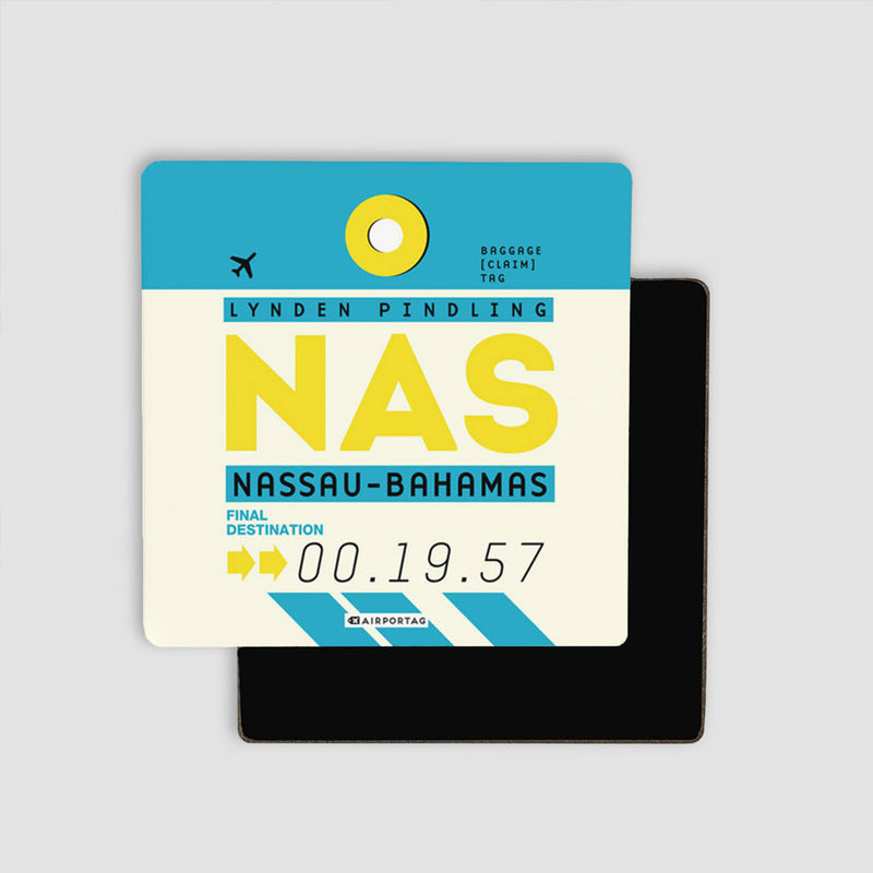 Fridge Magnets - Lynden Pindling Airport - Nassau, The Bahamas - IATA ...