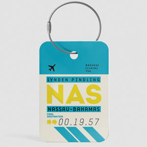 Pinback Button - Lynden Pindling Airport - Nassau, The Bahamas - IATA ...