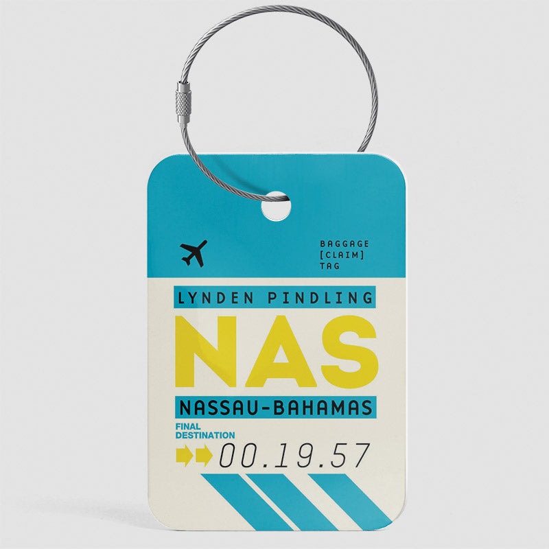 Pinback Button - Lynden Pindling Airport - Nassau, The Bahamas - IATA ...