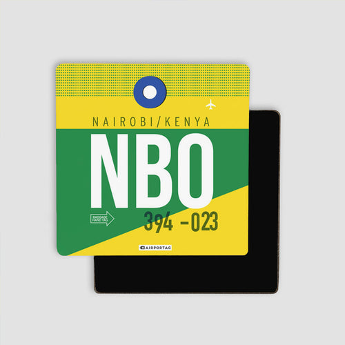 Fridge Magnets - Jomo Kenyatta Airport - Nairobi, Kenya - IATA code NBO