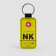 NK - Leather Keychain
