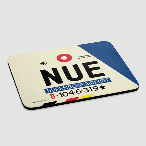 NUE - Nuremberg Airport - Bavaria, Germany - Mousepad