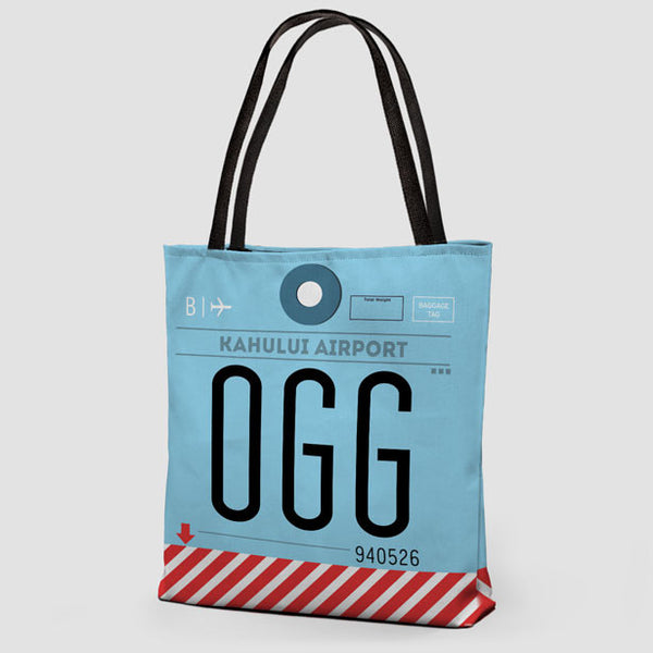 Tote Bag - OGG - Kahului Airport - Kahului - Hawaii, US - IATA code OGG
