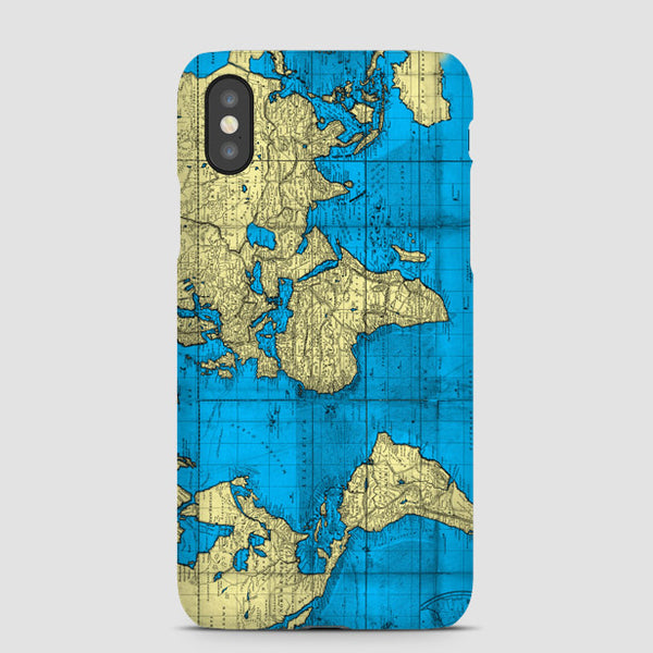 Old World Map Phone Case