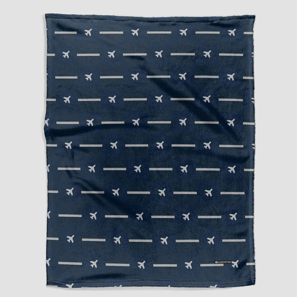 Navy Pilot Stripes - Blanket