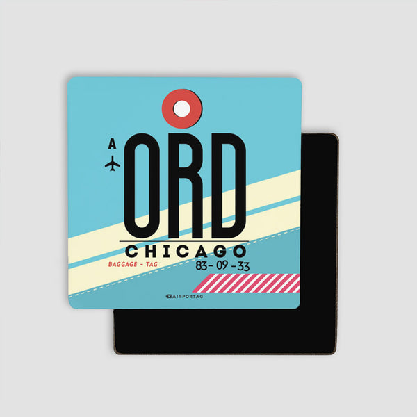 Fridge Magnets - O'Hare Airport - IATA code ORD