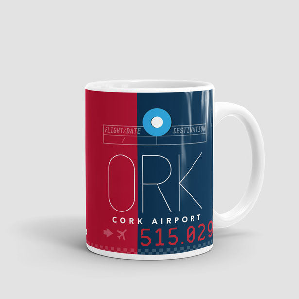 Coffee Mug - ORK - Cork Airport - Cork, Ireland - IATA code ORK
