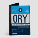 Passport Cover - Paris Orly Airport - Paris, France - IATA code ORY