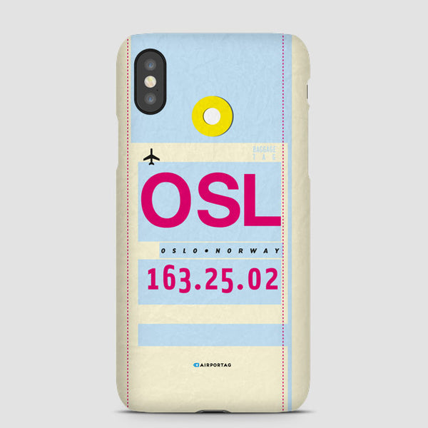 Poster - Wall Art Print - OSL - Oslo Airport - IATA code OSL