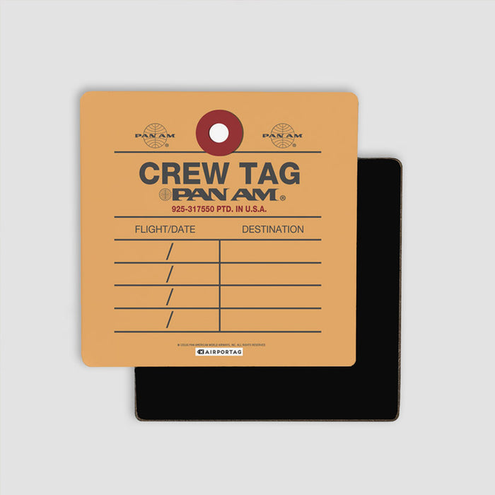 Pan Am - Crew Tag - Magnet