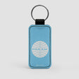Pan Am Logo - Leather Keychain