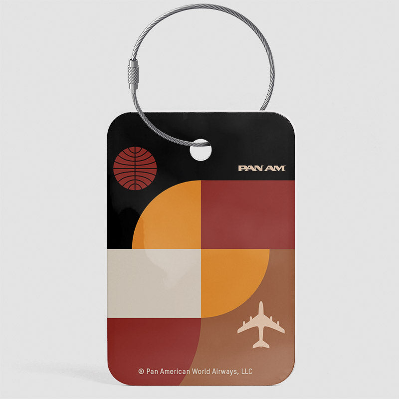 Pan Am - Bauhaus Brown - Luggage Tag