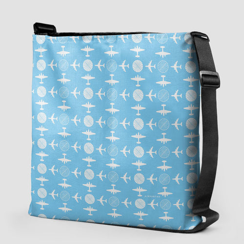 Pan Am Plane Pattern - Tote Bag