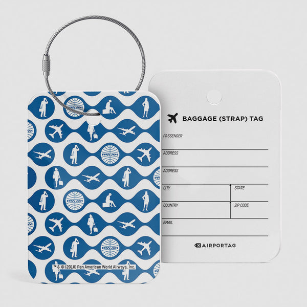 Pan Am Silhouette - Luggage Tag