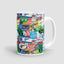 Pan Am Stickers - Mug