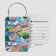 Pan Am Stickers - Luggage Tag