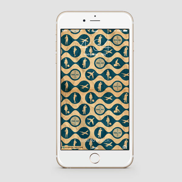 Pan Am Silhouette - Mobile wallpaper