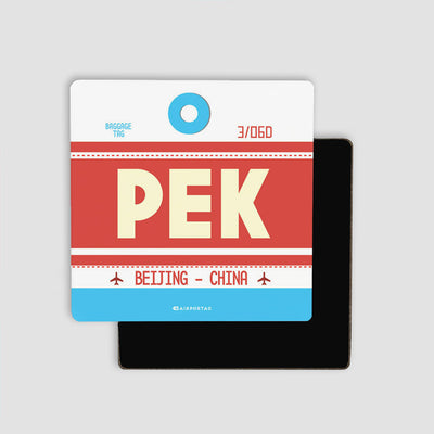 Fridge Magnets - Beijing Capital Airport - IATA code PEK