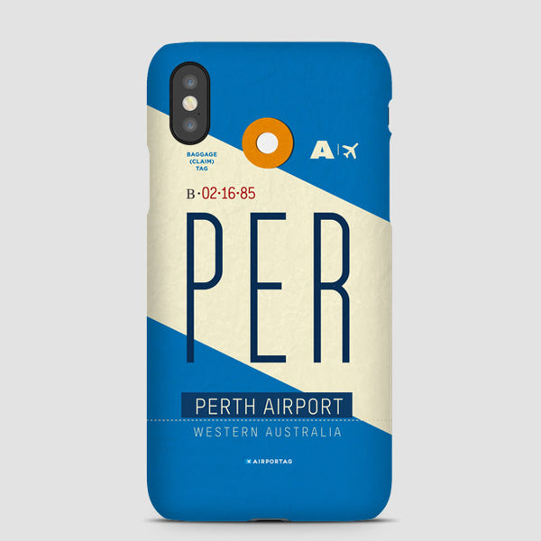 Poster - Wall Art Print - PER - Perth Airport - IATA code PER