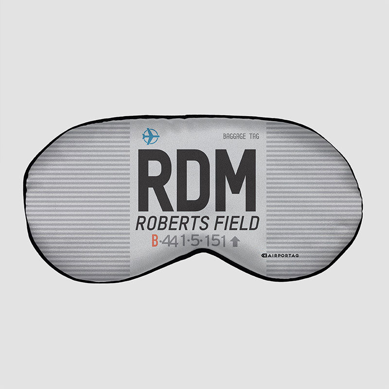 RDM - Roberts Field - Oregon, US - Eye Mask