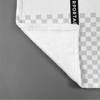 Throw Blanket - RIX airport code pattern.