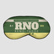 RNO - Reno–Tahoe Airport - Nevada, US - Eye Mask