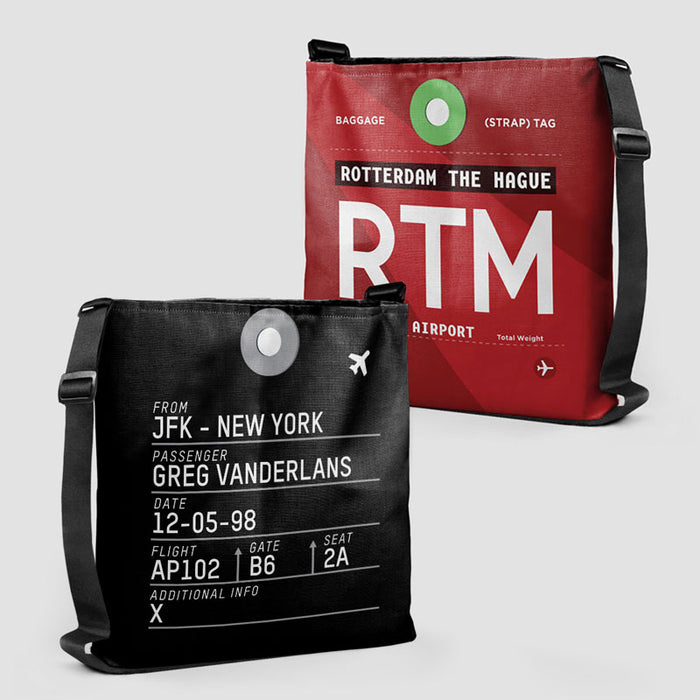 Tote Bag - RTM - Rotterdam The Hague Airport - Rotterdam, Netherlands ...
