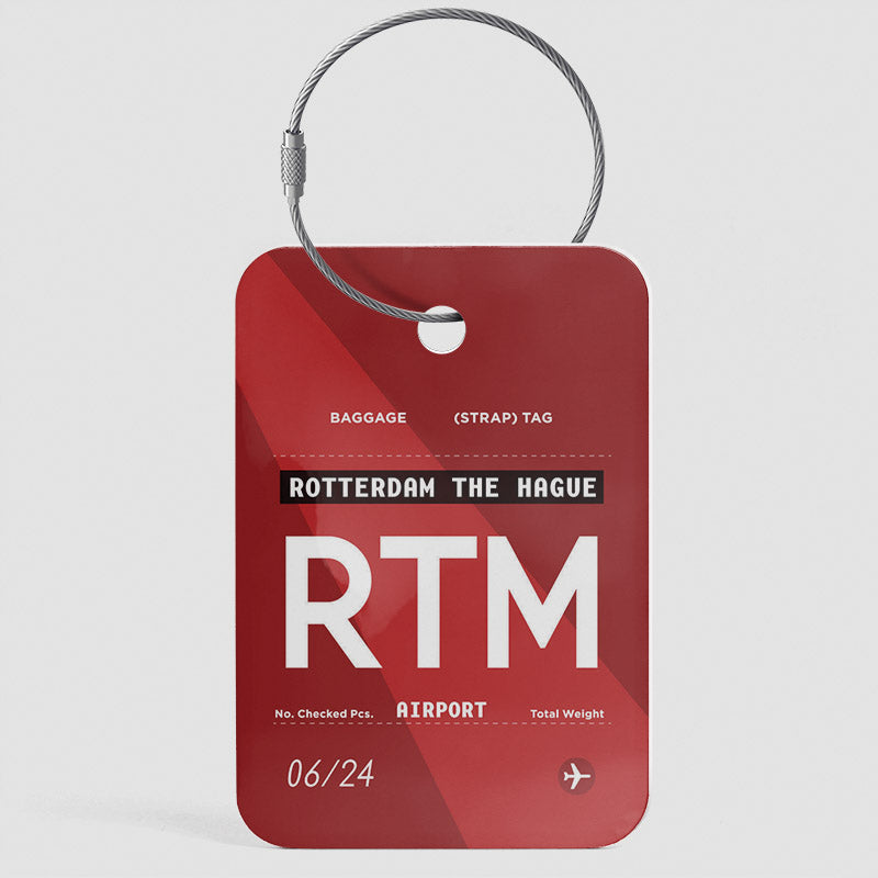 Throw Blanket - RTM airport code pattern