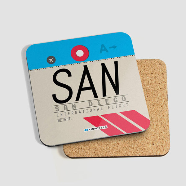 SAN - San Diego Airport - San Diego - California, US - Coasters