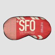SFO - San Francisco Airport - San Francisco - California, US - Eye Mask