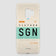 Airport Code Phone Case - IATA code SGN Mobile Cover