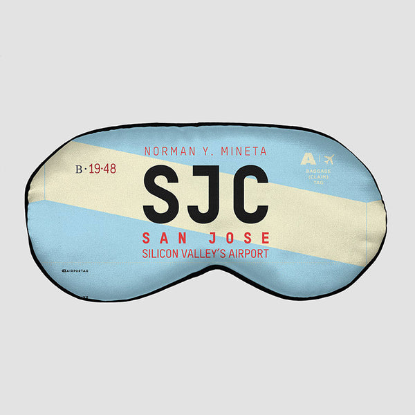 SJC - San Jose Intl Airport - California, US - Eye Mask