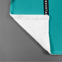 Throw Blanket - SJU airport code pattern.