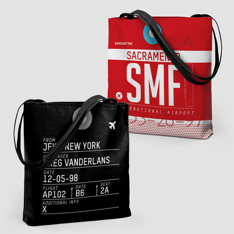 Tote Bag - SMF - Sacramento Airport