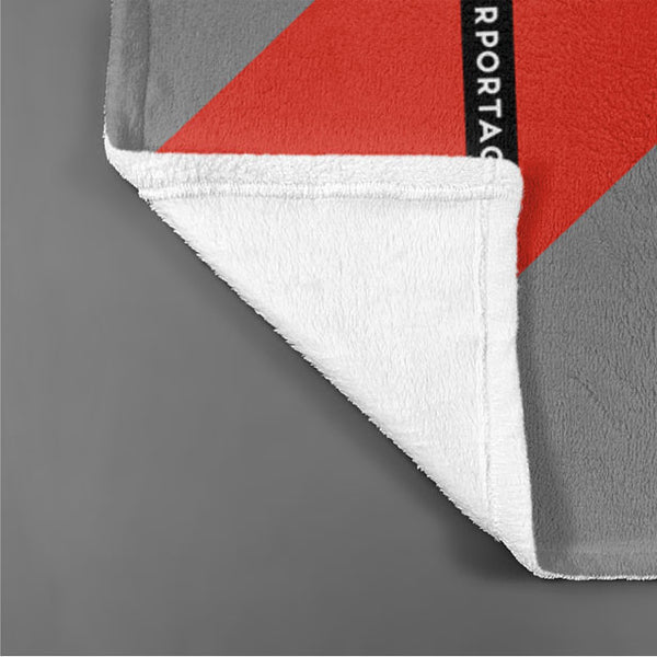 Throw Blanket - SVO airport code pattern.